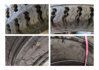 TRANSIT DAMAGE STOCK OF TYRES, TUBES AND FLAPS APPROX. 1418 PCS ...