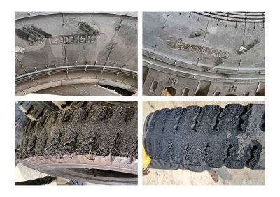 TRANSIT DAMAGE STOCK OF TYRES, TUBES AND FLAPS APPROX. 1418 PCS ...